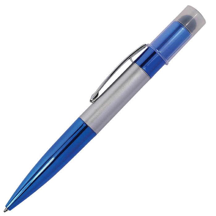 Twist Action Ballpoint Pen with Stylus and LED Lights | Brand Innovation