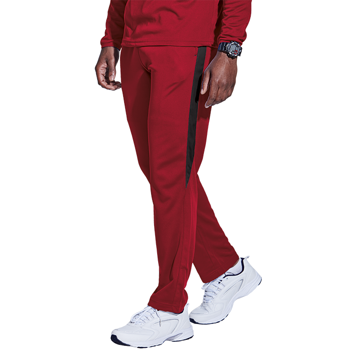 BRT Chrome Tracksuit Pants - Red With Black | Brand Innovation