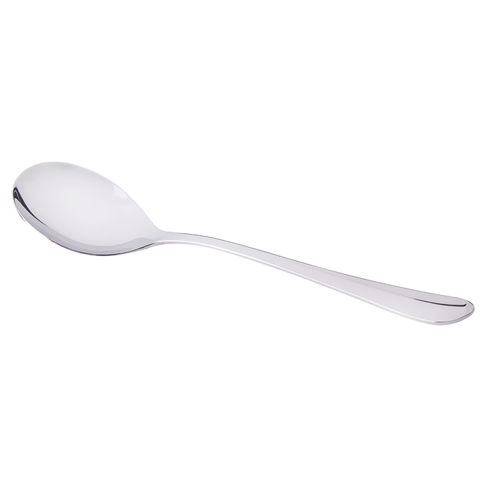 Baguette Soup Spoon - Silver | Brand Innovation