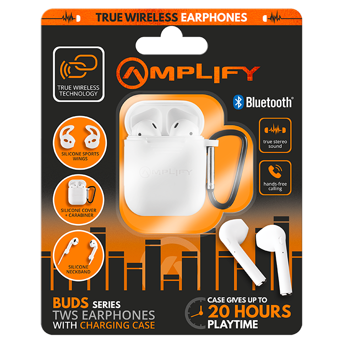 Amplify Buds Series True Wireless Earphones with Accessories | Brand ...