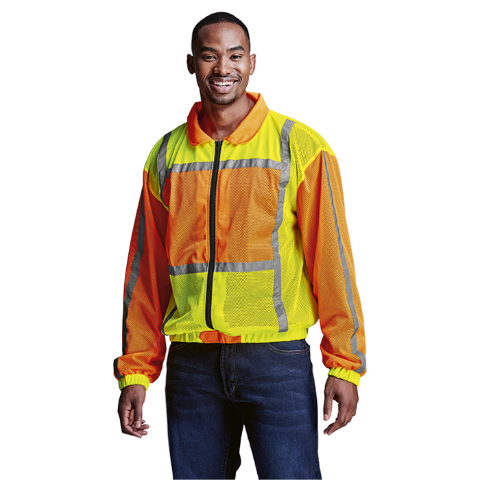 Barron Traffic Long Sleeve Reflective Vest | Brand Innovation